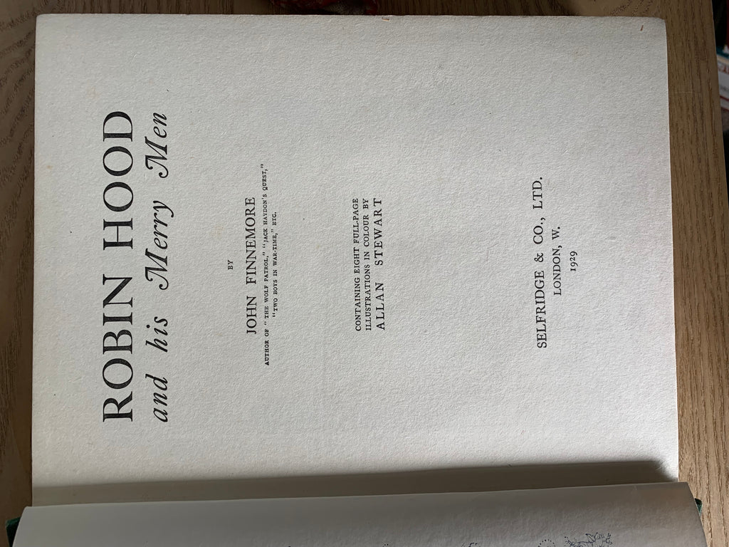 Robin Hood and His Merry Men – Humford Mill Books